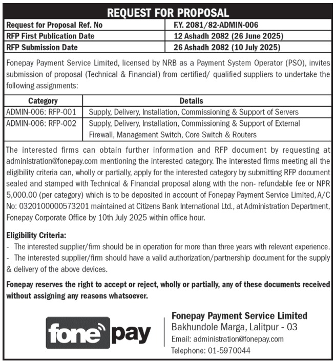 Our Notices | Fonepay